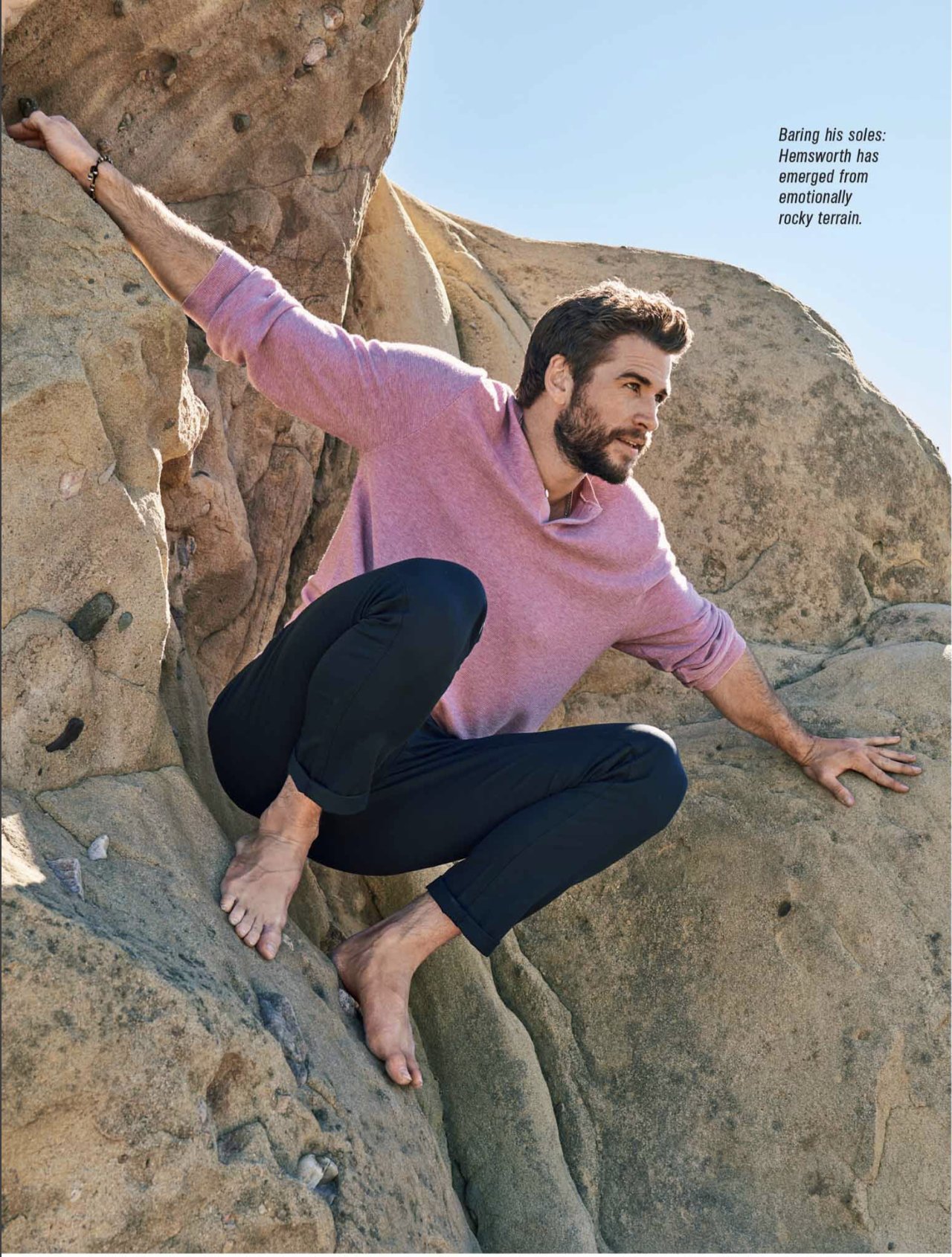 Liam Hemsworth en Men's Health - No Es País Para Cinéfilos