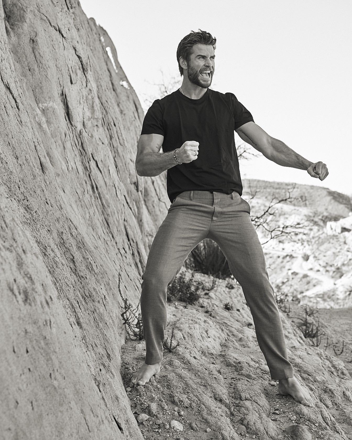 Liam Hemsworth en Men's Health - No Es País Para Cinéfilos